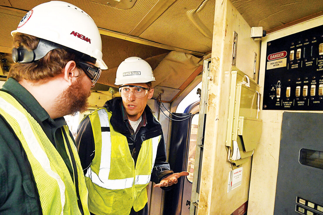 Hands-on training: Penn State locomotive’s move to Railroaders Memorial ...